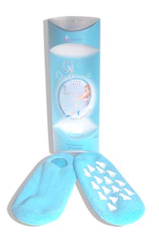 Moisturizing Gel Booties helps soothe and heal cracked, dry feet and ...